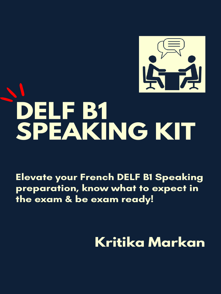 DELF B1 Speaking Kit | PDF | Identity Document
