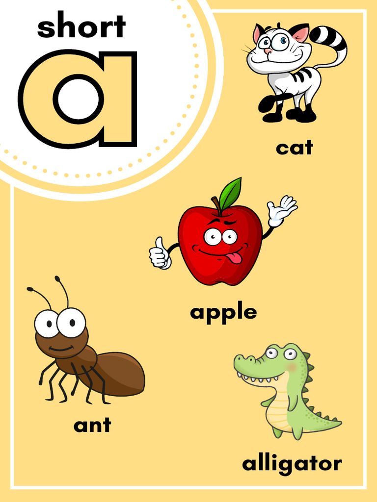 Short Vowel Sounds Phonics Posters - 20240818 - 141548 - ٠٠٠٠ | PDF