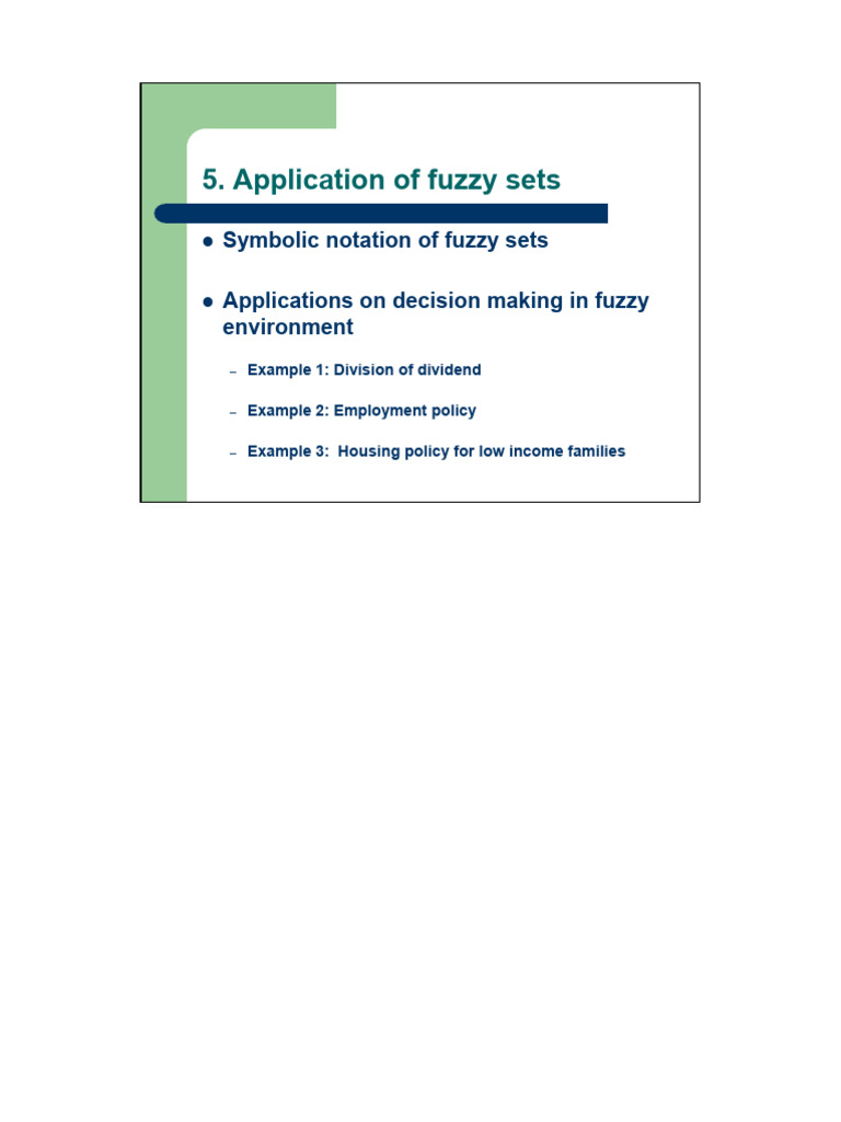 Fuzzy - L3 | PDF