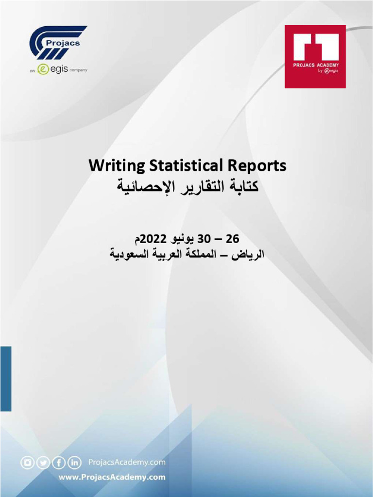 ADDS035 2022 EA Writing Statistical Reports | PDF