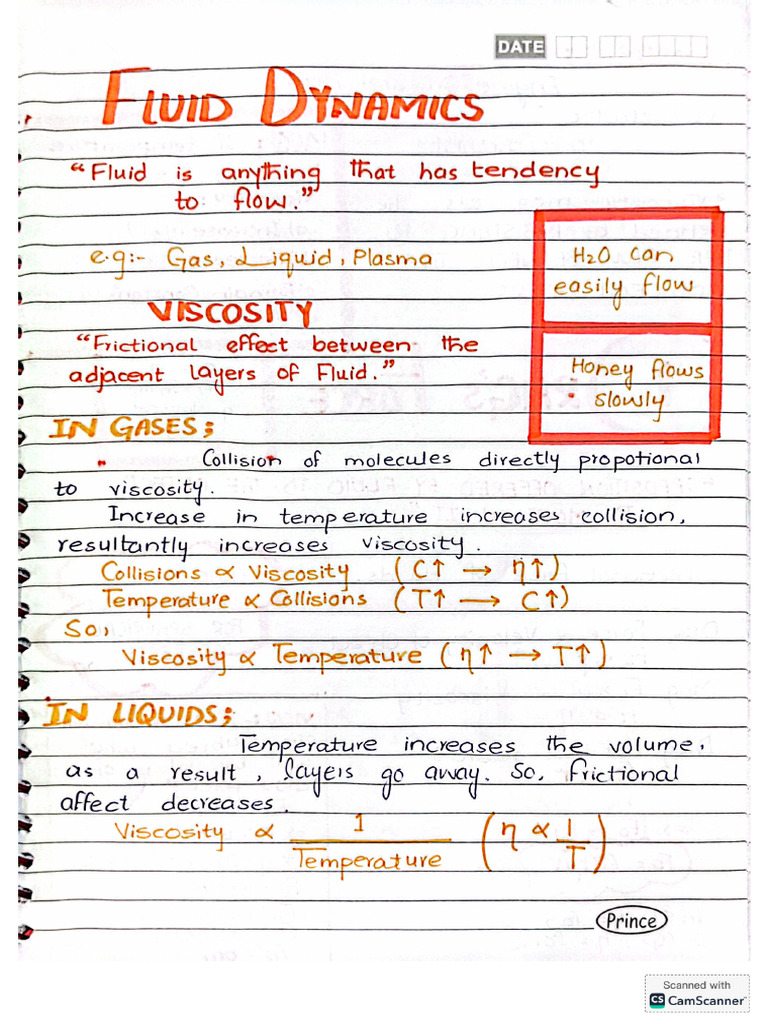 Fluid Dynamics | PDF