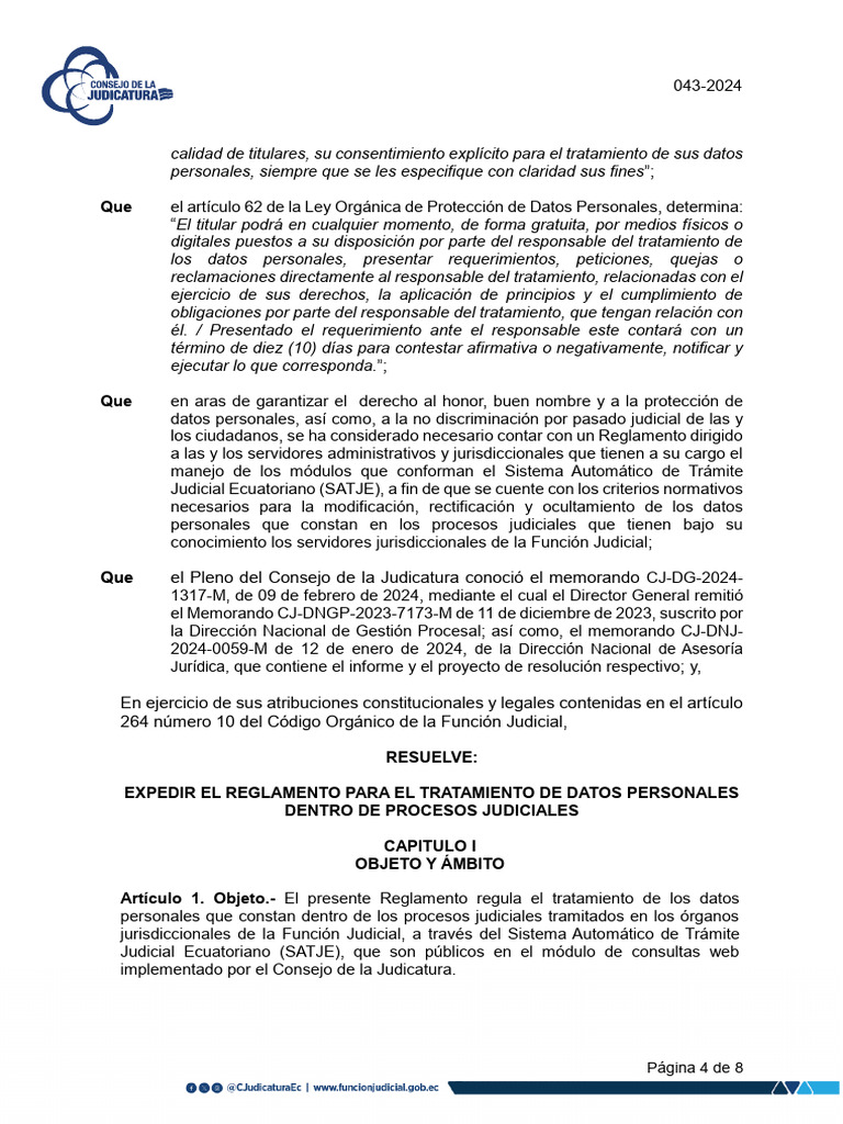 OCULTAMIENTO DE DATOS SATJE Y FGE | PDF | Judicaturas | Regulación