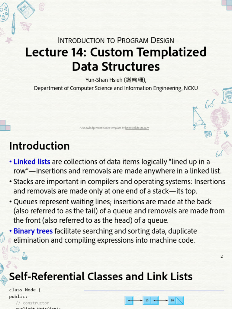 Introduction To Program Design Lecture 14 | PDF | Pointer (Computer Programming) | Software ...