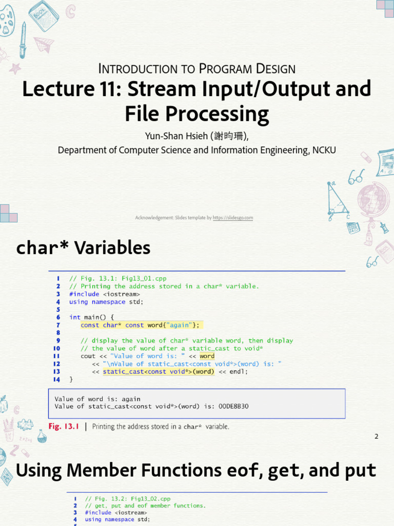 Introduction To Program Design Lecture 11 | PDF | Method (Computer ...