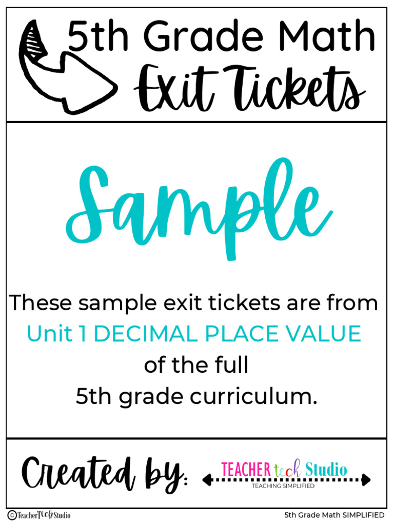 Essentials of 5th Grade Math Curriculum | PDF | Multiplication | Curriculum