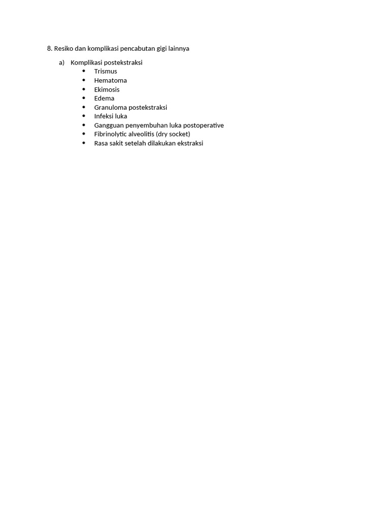 Komplikasi | PDF