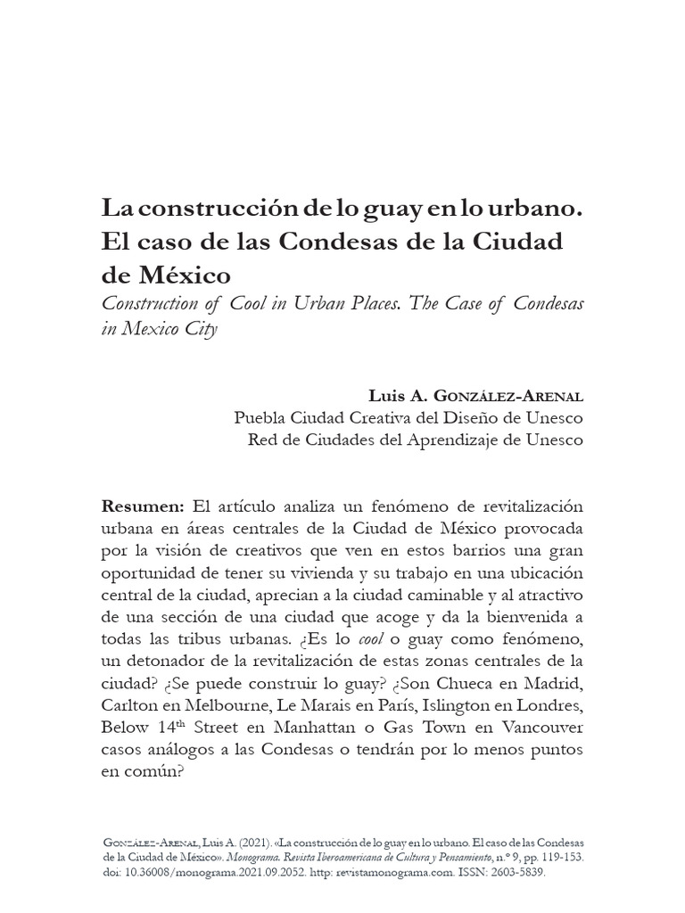 08 González-Arenal,+Luis | PDF | México | Ciudad de México