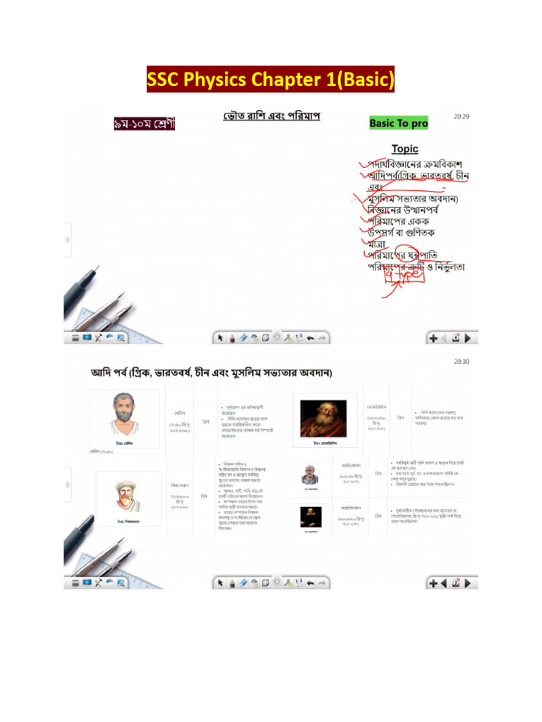 SSC Physics Chapter 1 | PDF