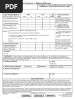 OPM Form 71 - Leave Request Form-1 | PDF | Sick Leave | Social Security ...