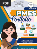 PMES Repository Folder Guide 2024-2025 | PDF | Teachers | Mentorship