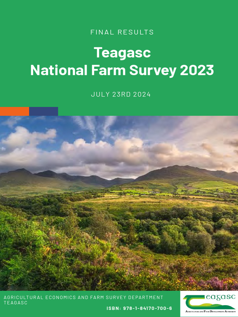 Teagasc National Farm Survey 2023 Results | PDF | Farms | Agriculture