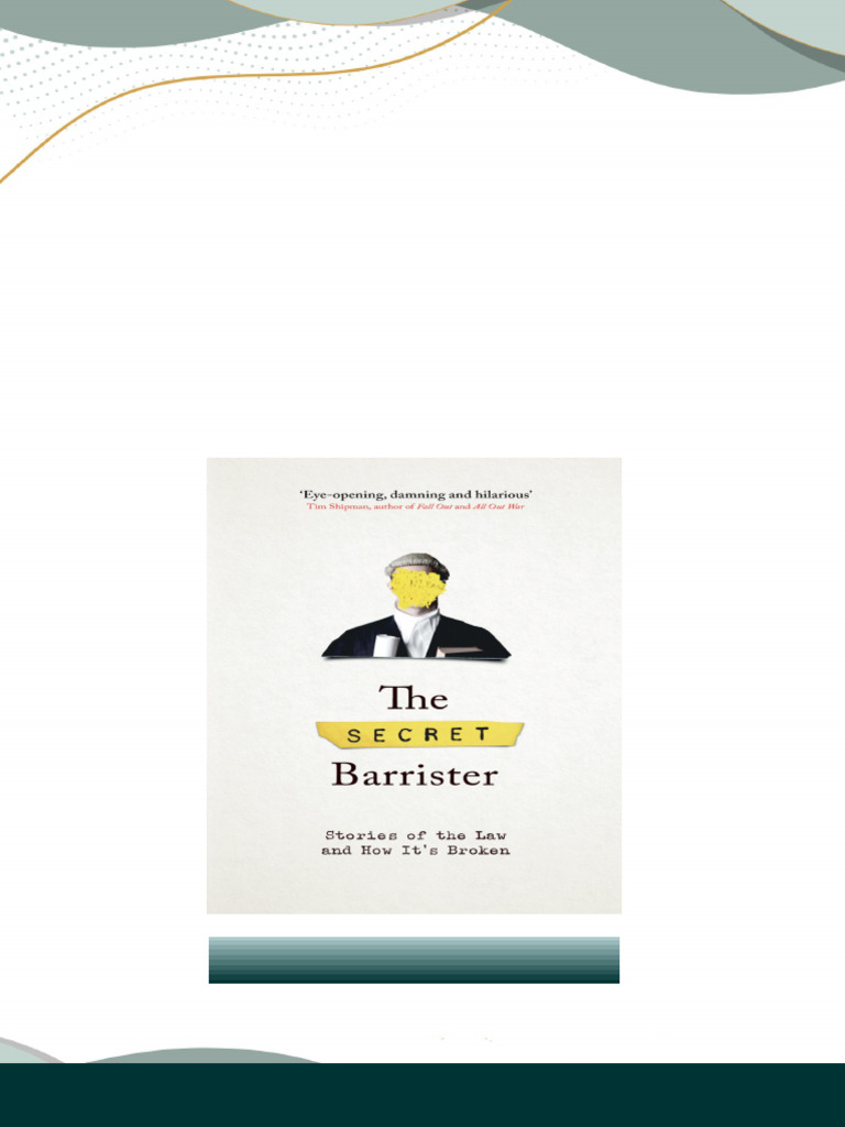 The Secret Barrister The Secret Barrister Updated 2025 | PDF ...
