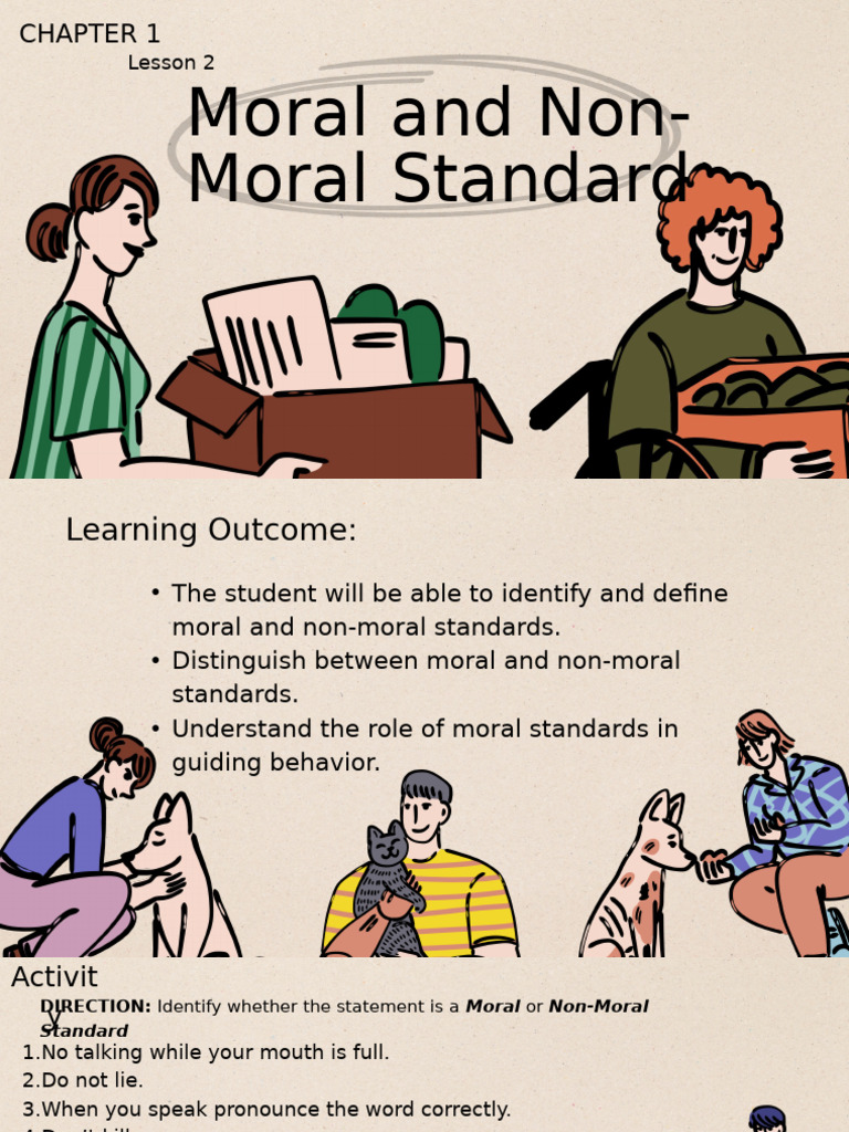 Understanding Moral vs Non-Moral Standards | PDF | Morality | God