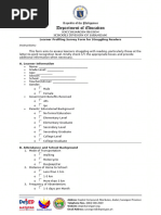 ARAL Program Monitoring Form | PDF