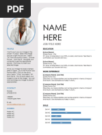 Michael's Fresh Graduate CV Template | PDF | Career & Growth