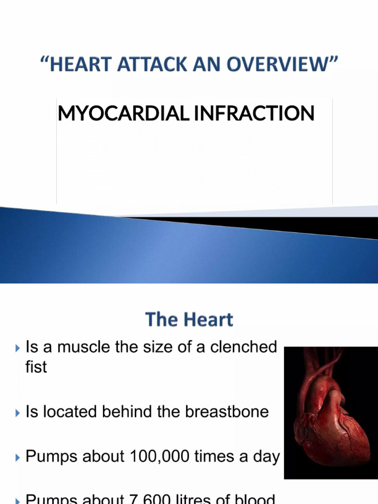Myocardial Infraction Heart Attack | PDF