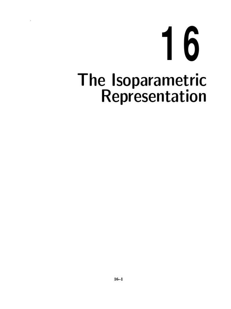 Iso Parametric Formulation | PDF | Triangle | Coordinate System