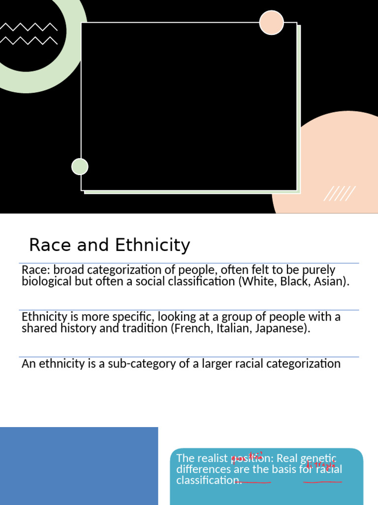 Understanding Race and Ethnicity in Media | PDF | Race (Human ...