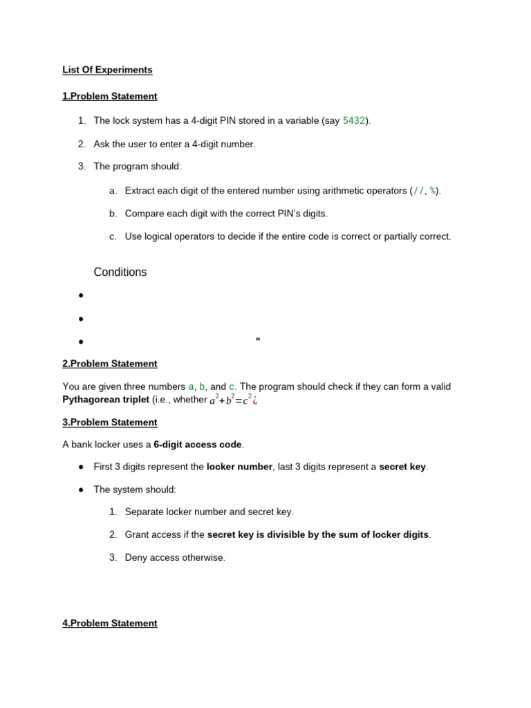 Python Experiment | PDF
