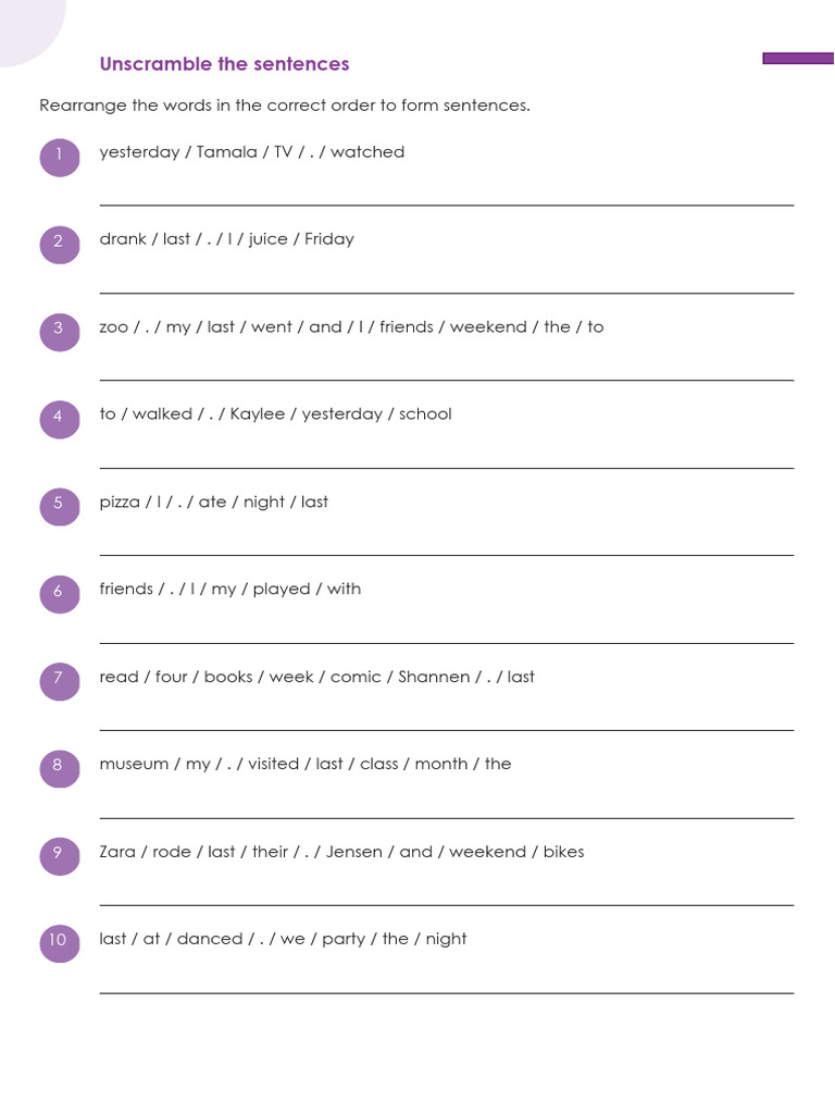 Past Simple Questions and Negative Form | PDF