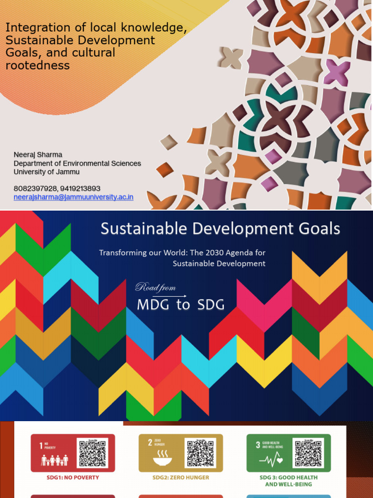 SDG Presentation JKSCERT | PDF | Grazing | Pastoralism