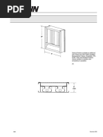 EHH-601 Wind Driven Rain Louver Specs | PDF | Rain | Mechanical Engineering
