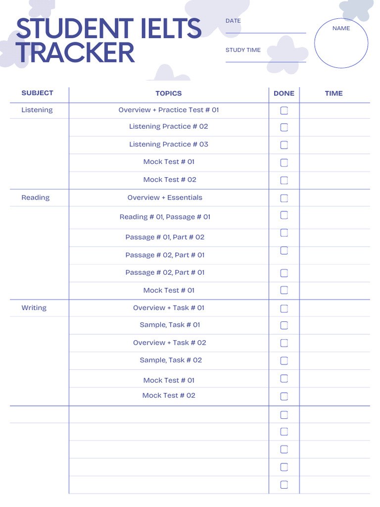 Study Planner | PDF