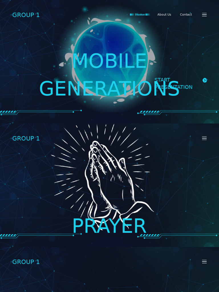 Evolution of Mobile Network Generations | PDF | Gsm | 3 G