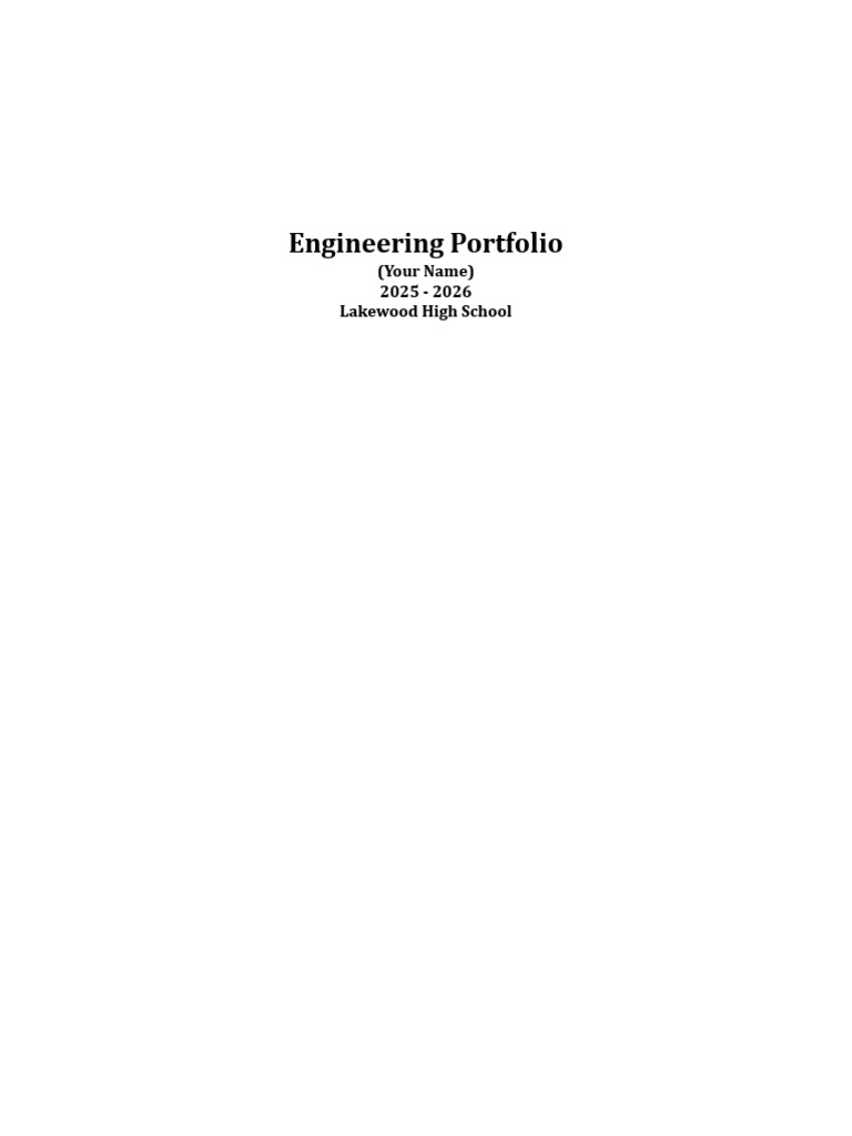 Sam, Carter, Cristian, and Ryder - Engineering Portfolio | PDF ...