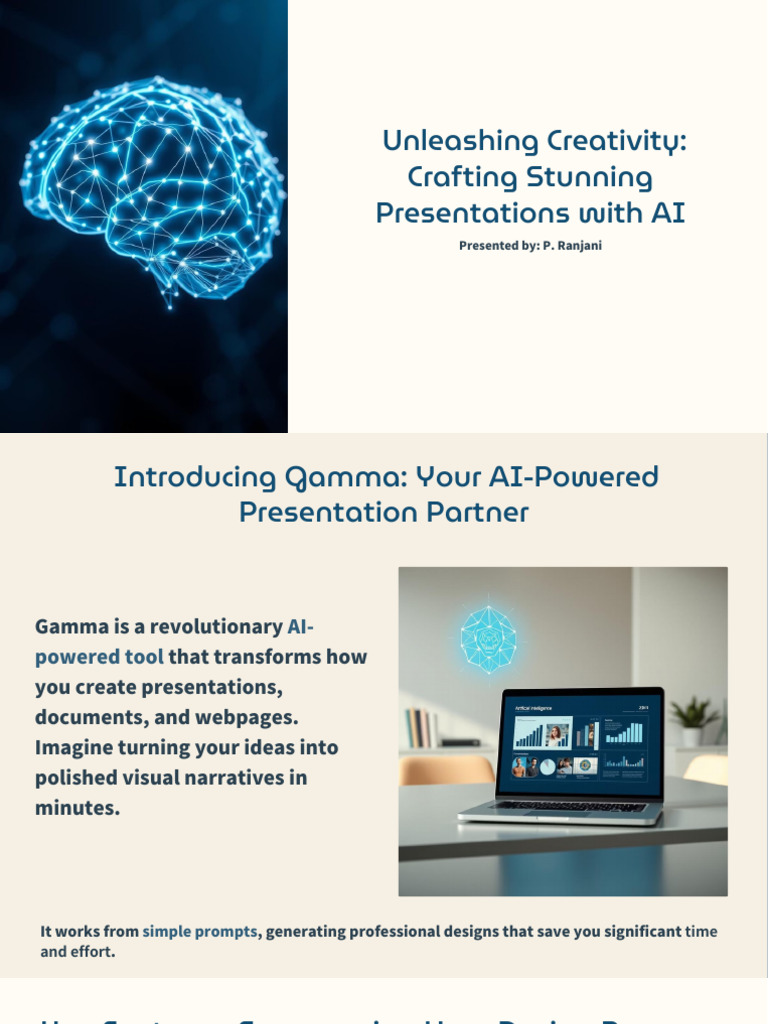 Gamma: AI-Powered Presentation Tool | PDF | Artificial Intelligence ...