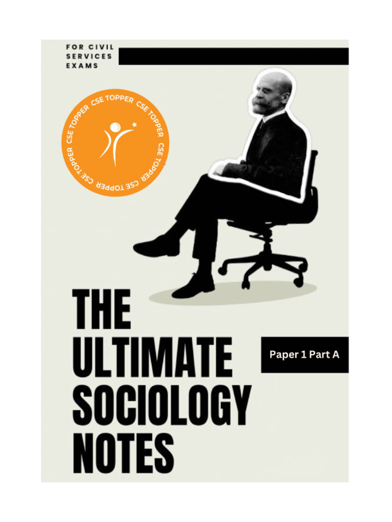 Sample Socio Paper 1 Static | PDF | Sociology | Social Stratification