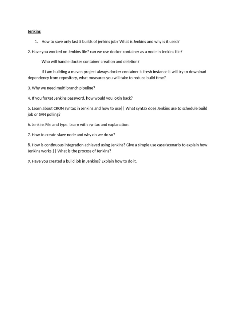 Jenkins | PDF