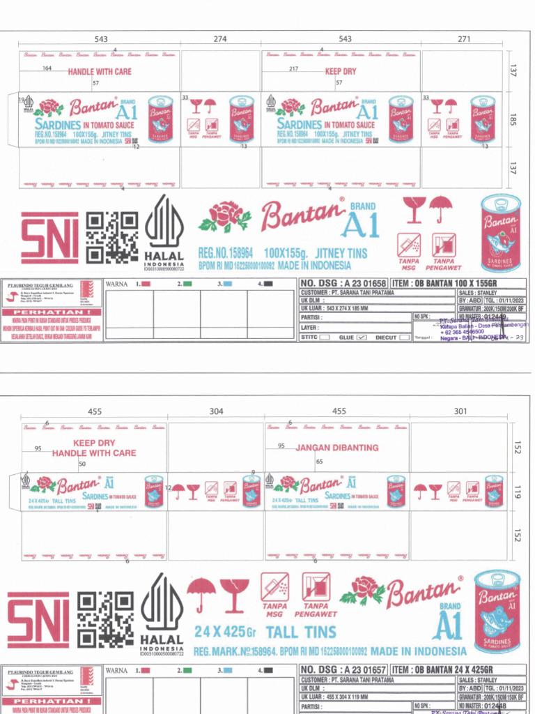 Design Karton Sudah Acc | PDF