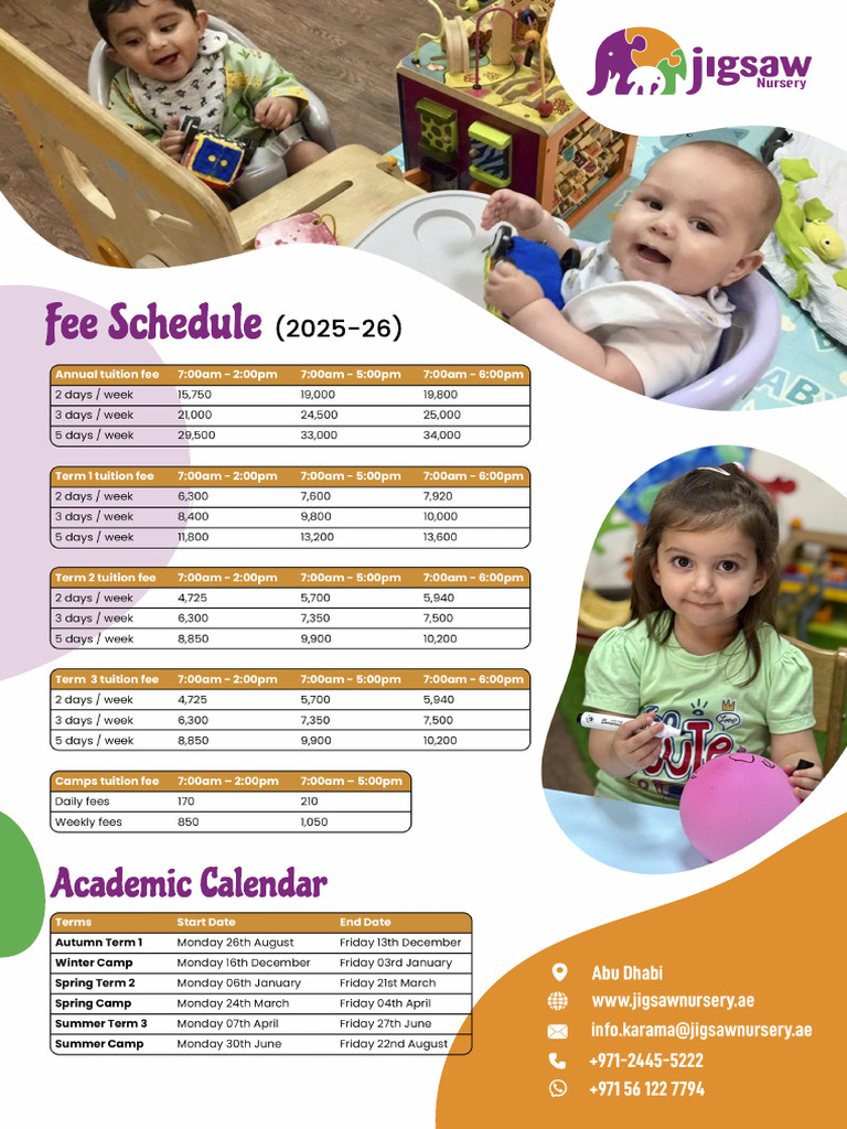 Jigsaw Fee Schedule 2025 2 | PDF