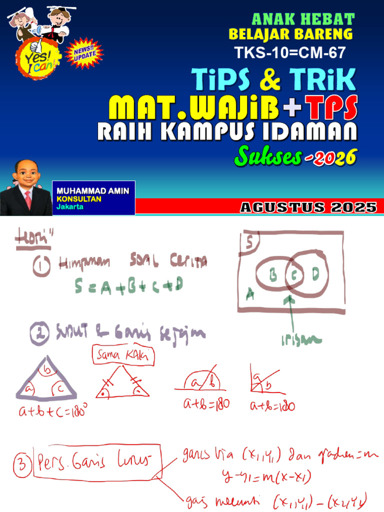 TKS-10 CM-67 CAMP Soal PKKK 7 Tahun Siap 2026 Bahass | PDF