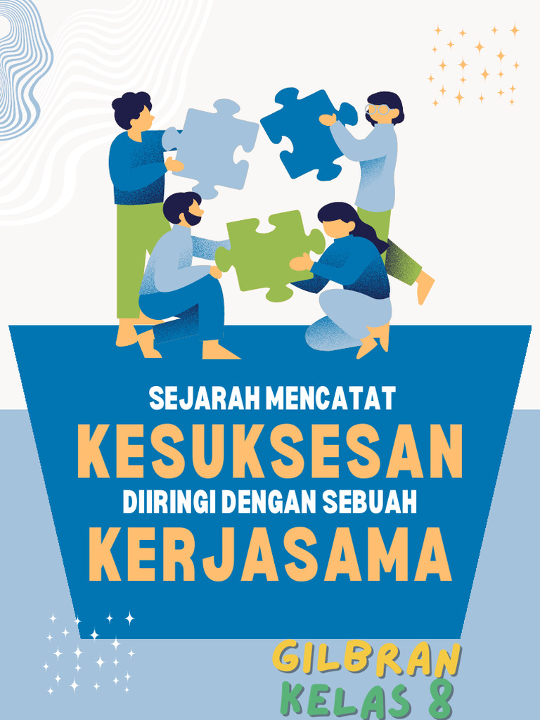 Poster Kerja Sama Sept - 2025 Gilbran Kls 8 | PDF