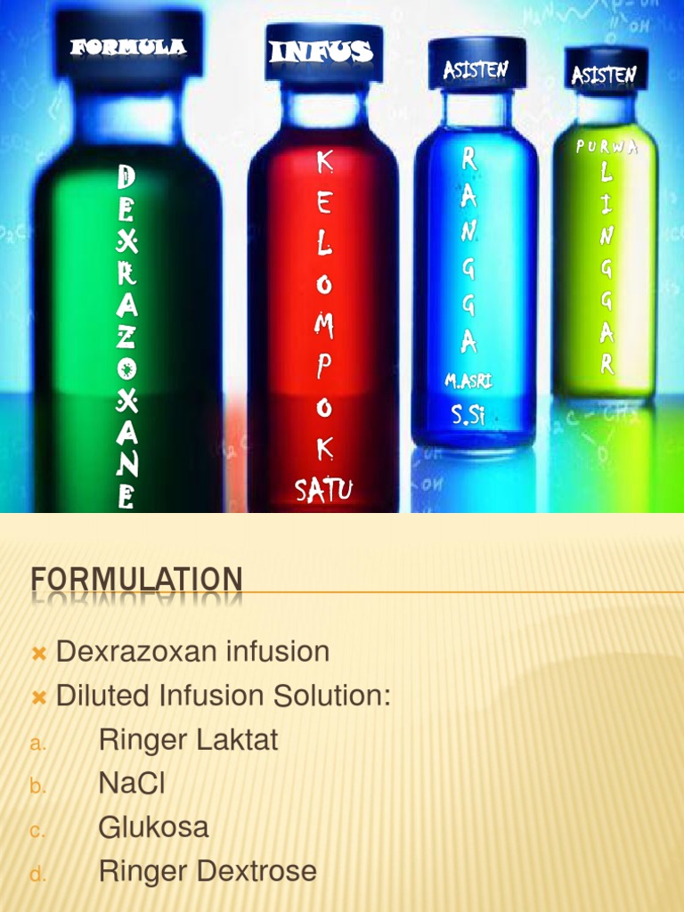 KELOMPOK I Dexrazoxane (SHINee Farma) | PDF | Chemotherapy | Freeze Drying