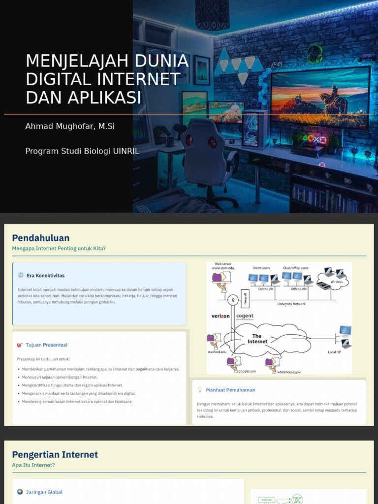 Internet Dan Aplikasi | PDF