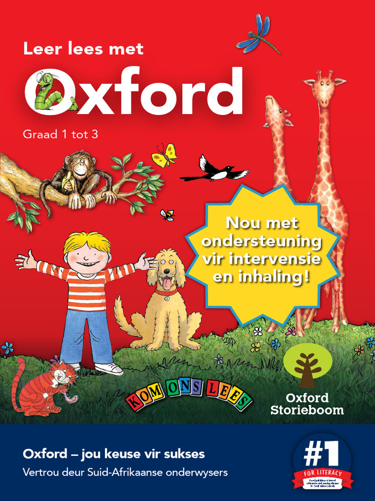 Teach Reading With Oxford Afrikaans Updated 2021 | PDF