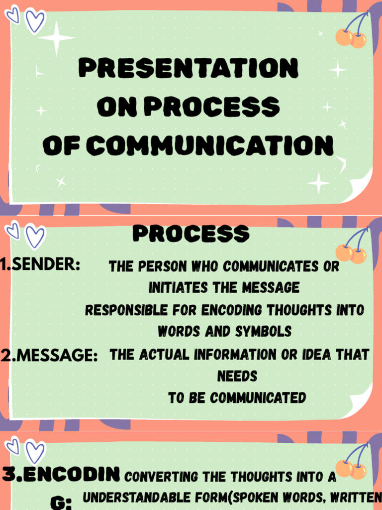 Understanding the Communication Process | PDF