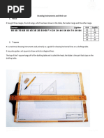 Set Square Applications in Technical Drawing | PDF