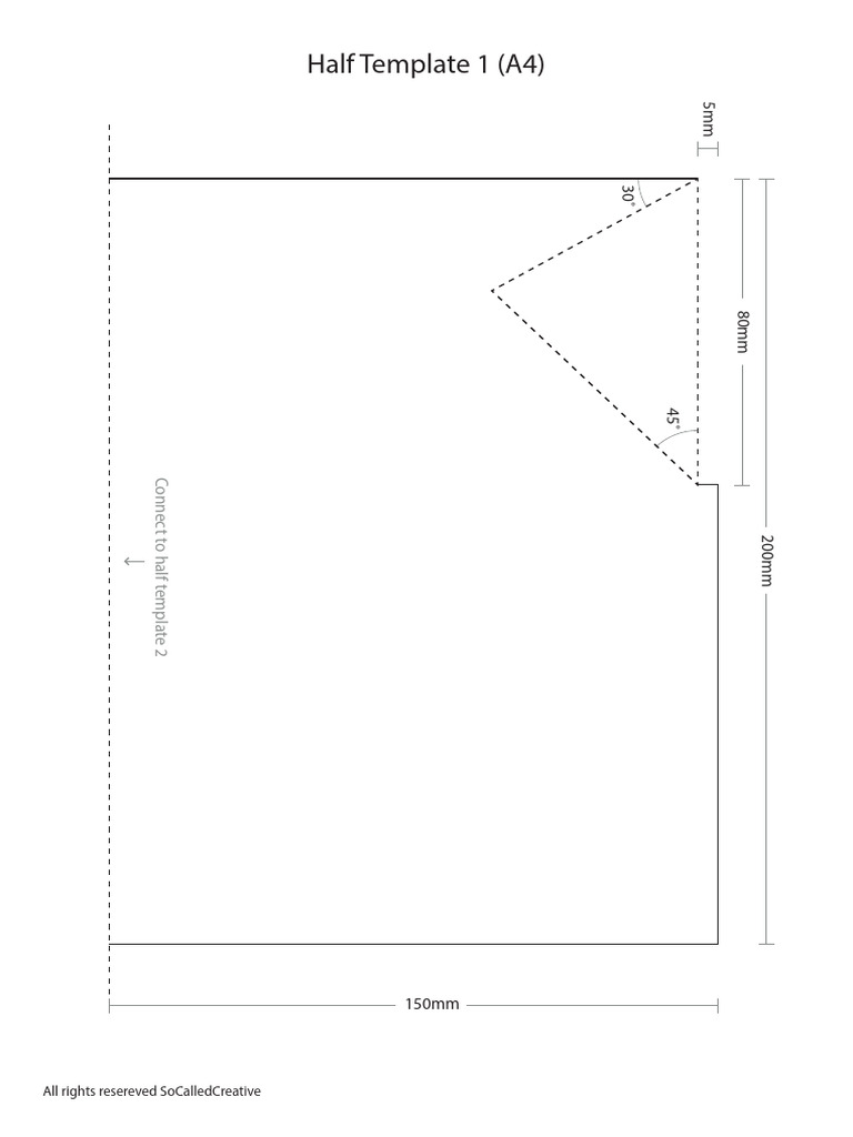 Teleprompter Template A4 | PDF