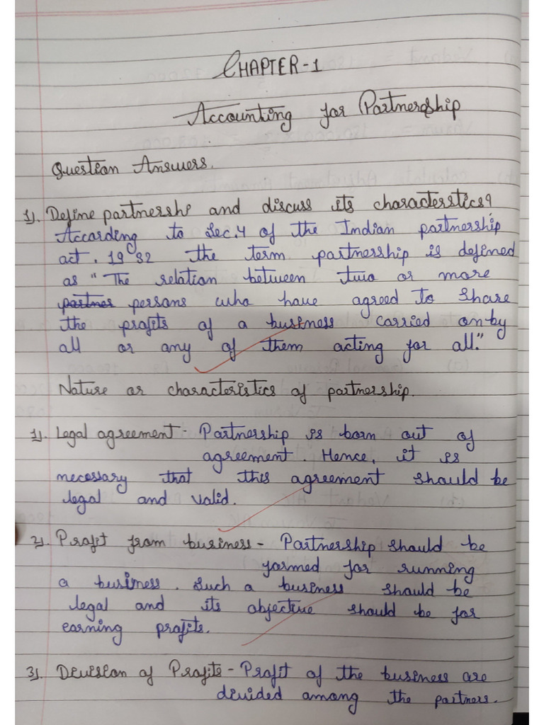 Chapter - 1 Question Ans | PDF