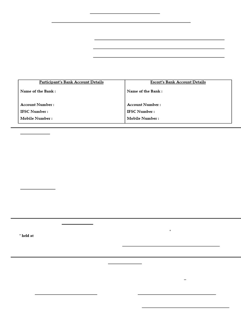 Ta Claim Form W.b.sc. Seminar 2024 | PDF | Transport | Passenger Rail ...