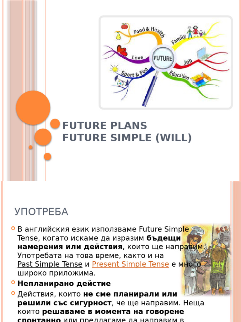 FUTURE PLANS-English Grammar | PDF