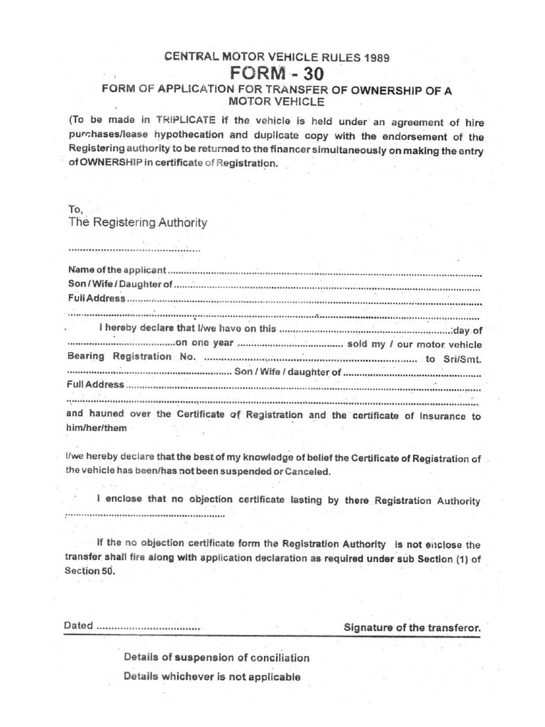 Form 30 | PDF