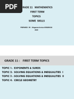 Grade 9 Mathematics ATP 2025 Overview | PDF | Triangle | Rectangle
