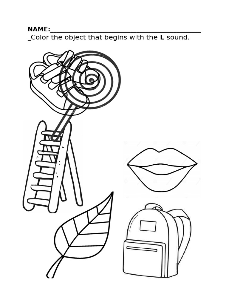 Letter L and M Activity | PDF