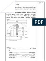 Sile I Momenti Pritezanja Metričkih Vijaka | PDF