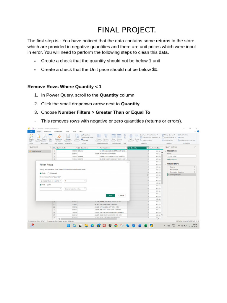 Prathamesh Manjrekar - FinalProject | PDF | Revenue | Prices